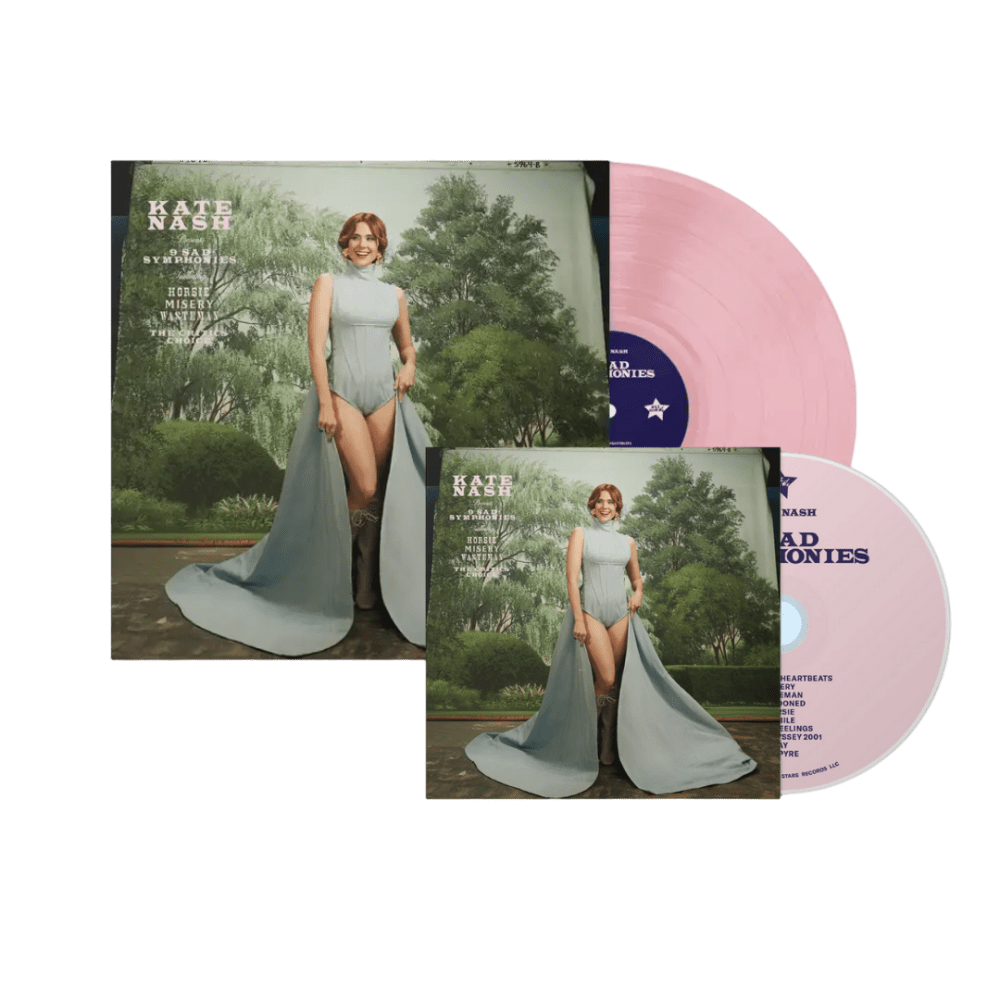 9 Sad Symphonies Baby Pink Vinyl + CD by Kate Nash